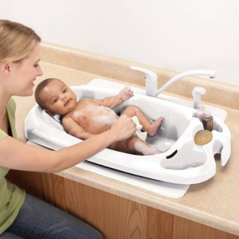 Portable Kids Collapsible Folding Baby Shower Bathtub - Sellersy